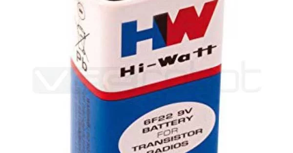 9V HW Battery - Set of 5