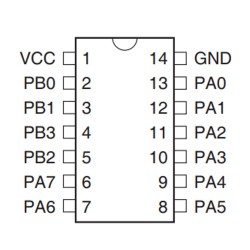 ATTINY85-20PU - 8-bit Microcontroller