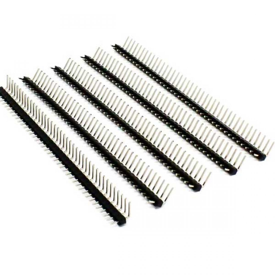 Berg Strip Right Angle 1x40 Male Header Pins