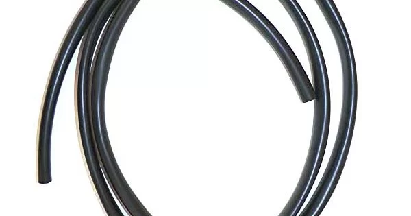 Cable Sleeve - Black PVC, 8mm Diameter - 1 Meter