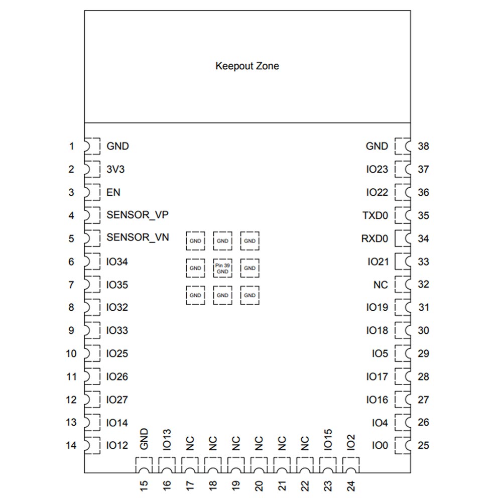 ESP32-WROOM-32E (16MB)