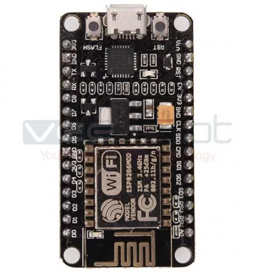 NodeMCU IoT WiFi Development Board - ESP8266 Core with CP2102