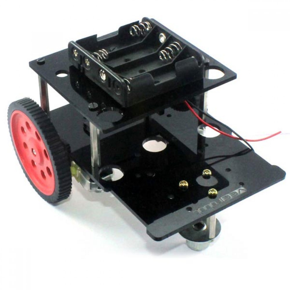 2WD - Two Wheel Drive Double Decker Robot Chassis
