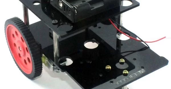 2WD - Two Wheel Drive Double Decker Robot Chassis