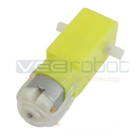 Dual Shaft BO Motors - 150RPM - Straight