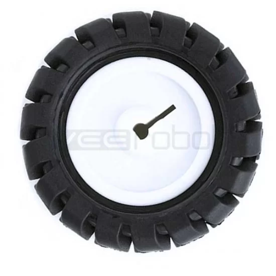 Rubber Wheels for N20 Geared Motor - MiniQ Wheels - 43mm