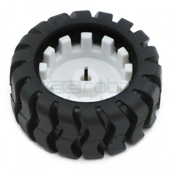 Rubber Wheels for N20 Geared Motor - MiniQ Wheels - 43mm