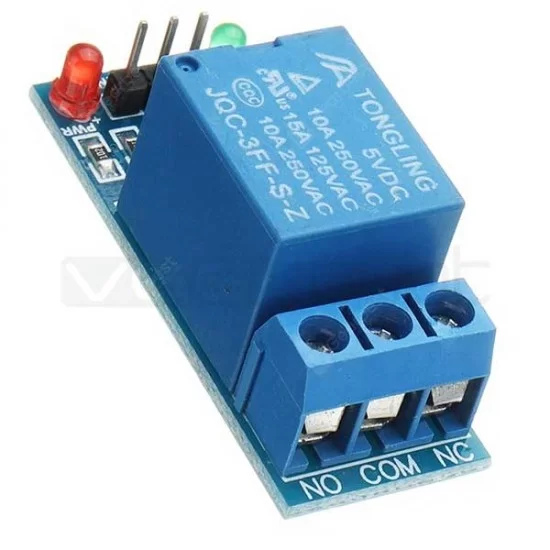 Relay Module - One Channel with low level trigger - No Optocoupler