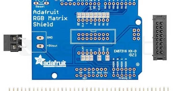 Adafruit RGB Matrix Shield for Arduino
