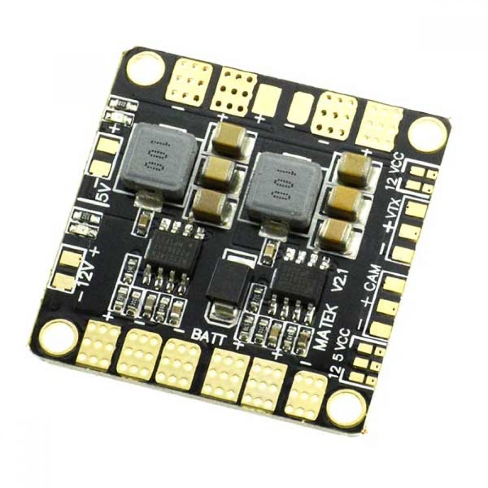Matek Power Distribution Board (PDB) with BEC 5V & 12V