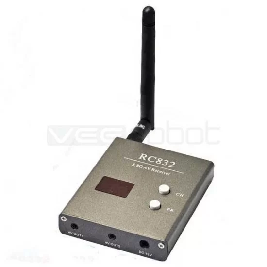 RC832 FPV 5.8G 48CH 600mw Wireless AV Receiver