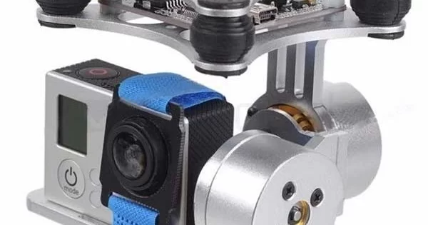 2 Axis Gimbal with Brushless motors and controller for Action Camera