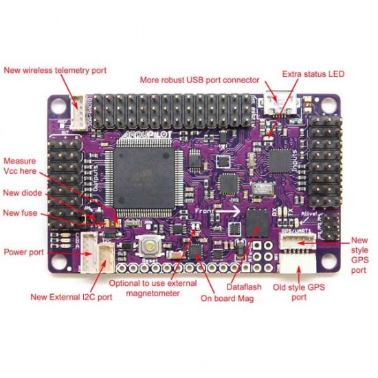 Ardupilot APM 2.8 Flight Control Board